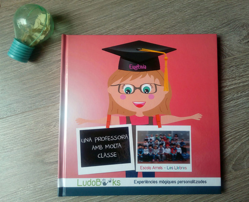 Una profesora con mucha clase - Libro personalizado | Ludobooks