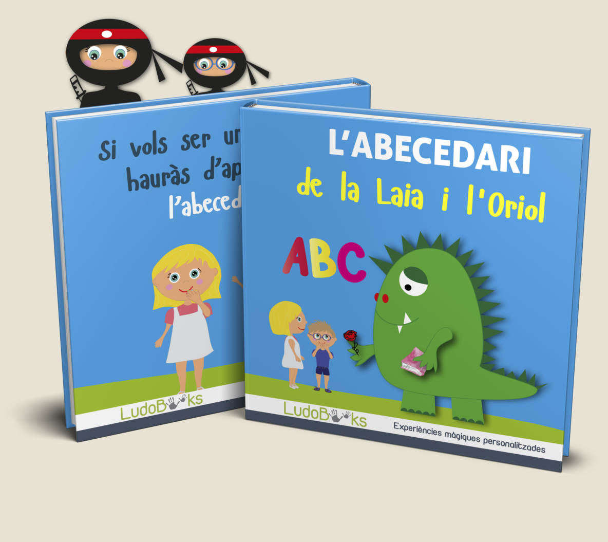 L'Abecedari - Llibre personalitzat per a nens | LudoBooks