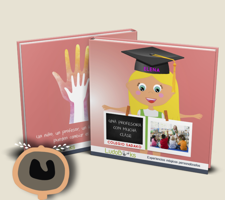 Una profesora con mucha clase - Libro personalizado | Ludobooks