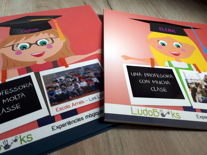Una profesora con mucha clase - Libro personalizado | Ludobooks